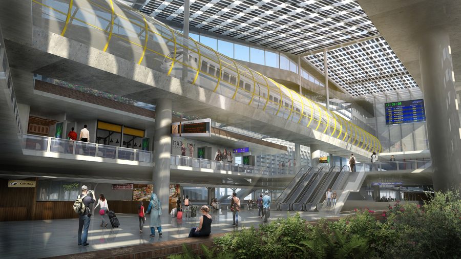 Redesigning Dhaka Airport Railway Station as a Multimodal Transport Hub