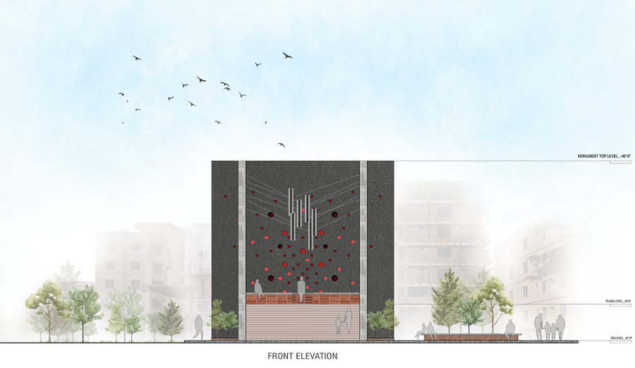 Feni College War Memorial Complex | Vector Plinth