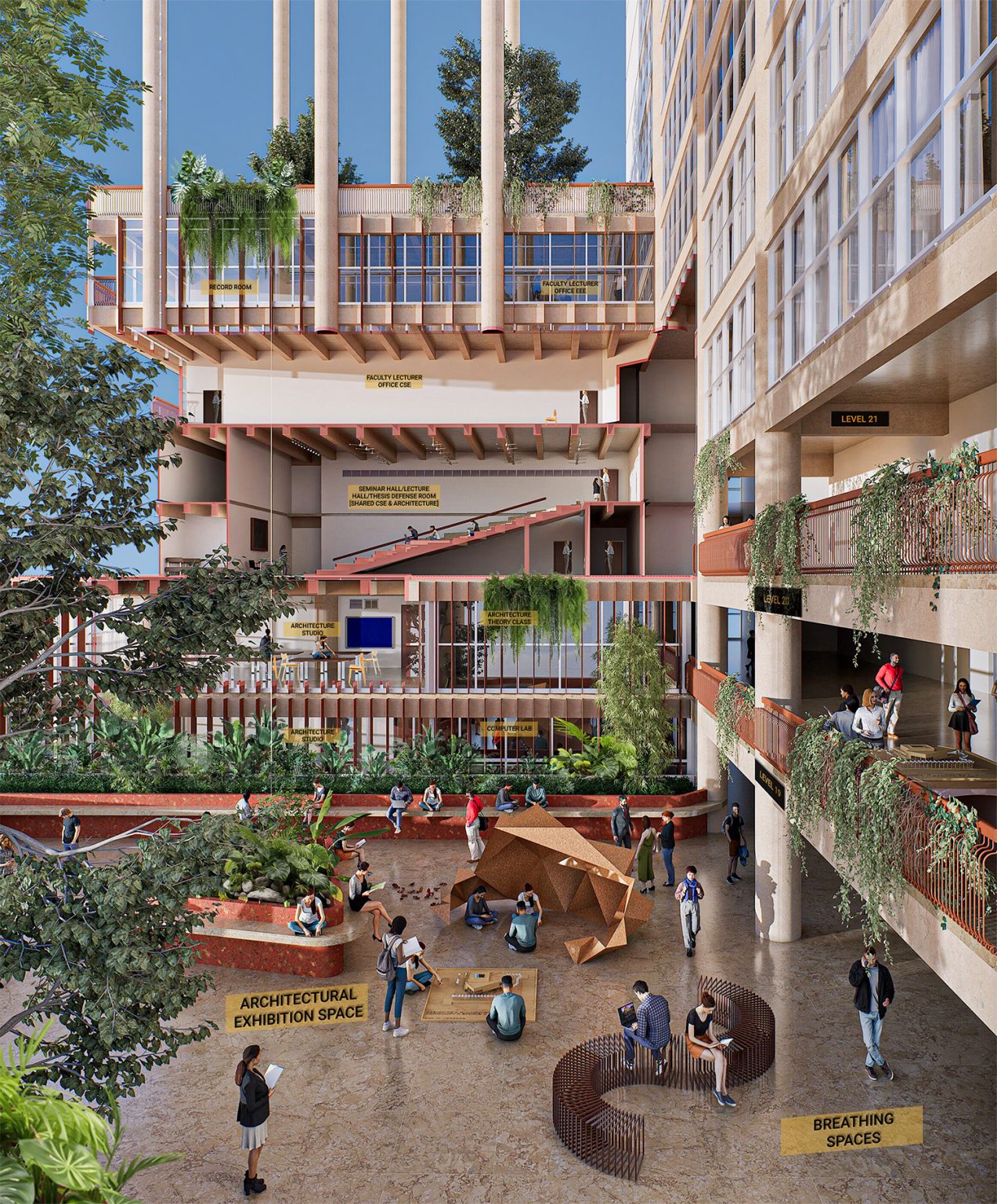 Breaking the Mold: Vertical Campus Design for Student-centric Learning