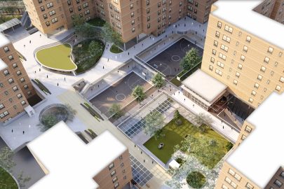 Courtyard Housing for Cross-Cultural Interactions in Manhattan, New York